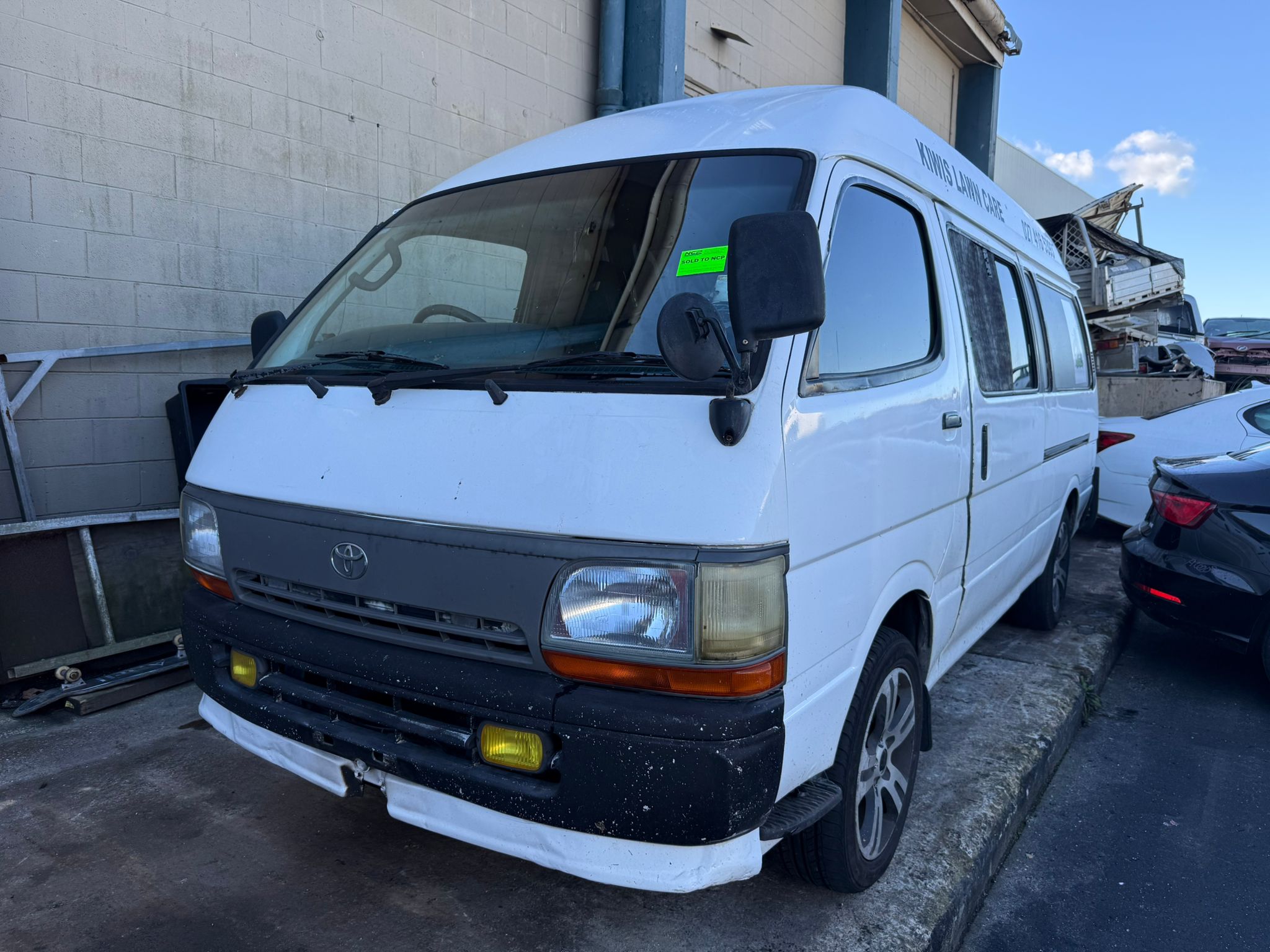 Wrecking Toyota Hiace — Genuine Used Parts